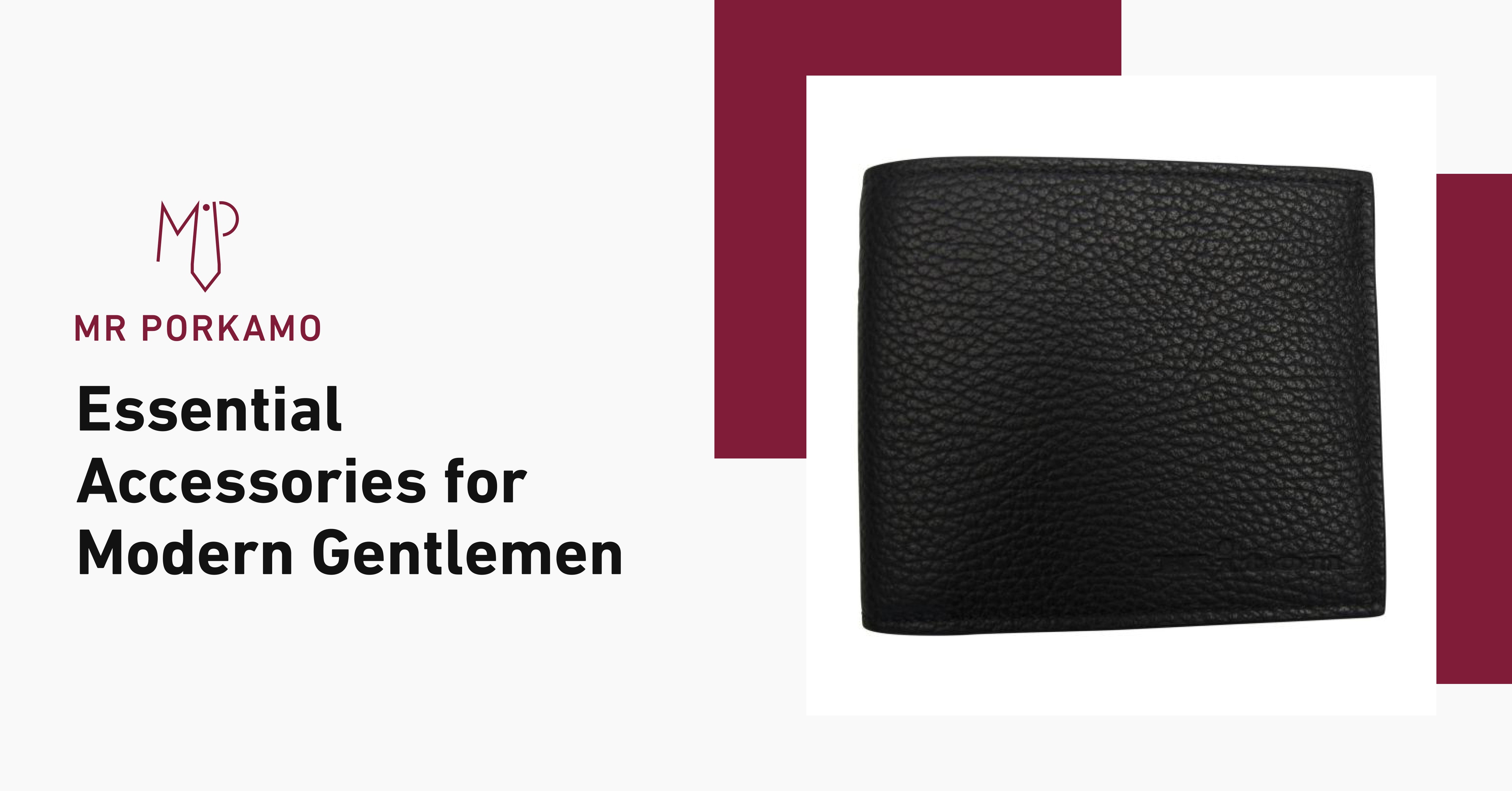 Essential Accessories for Modern Gentlemen – Mr Porkamo