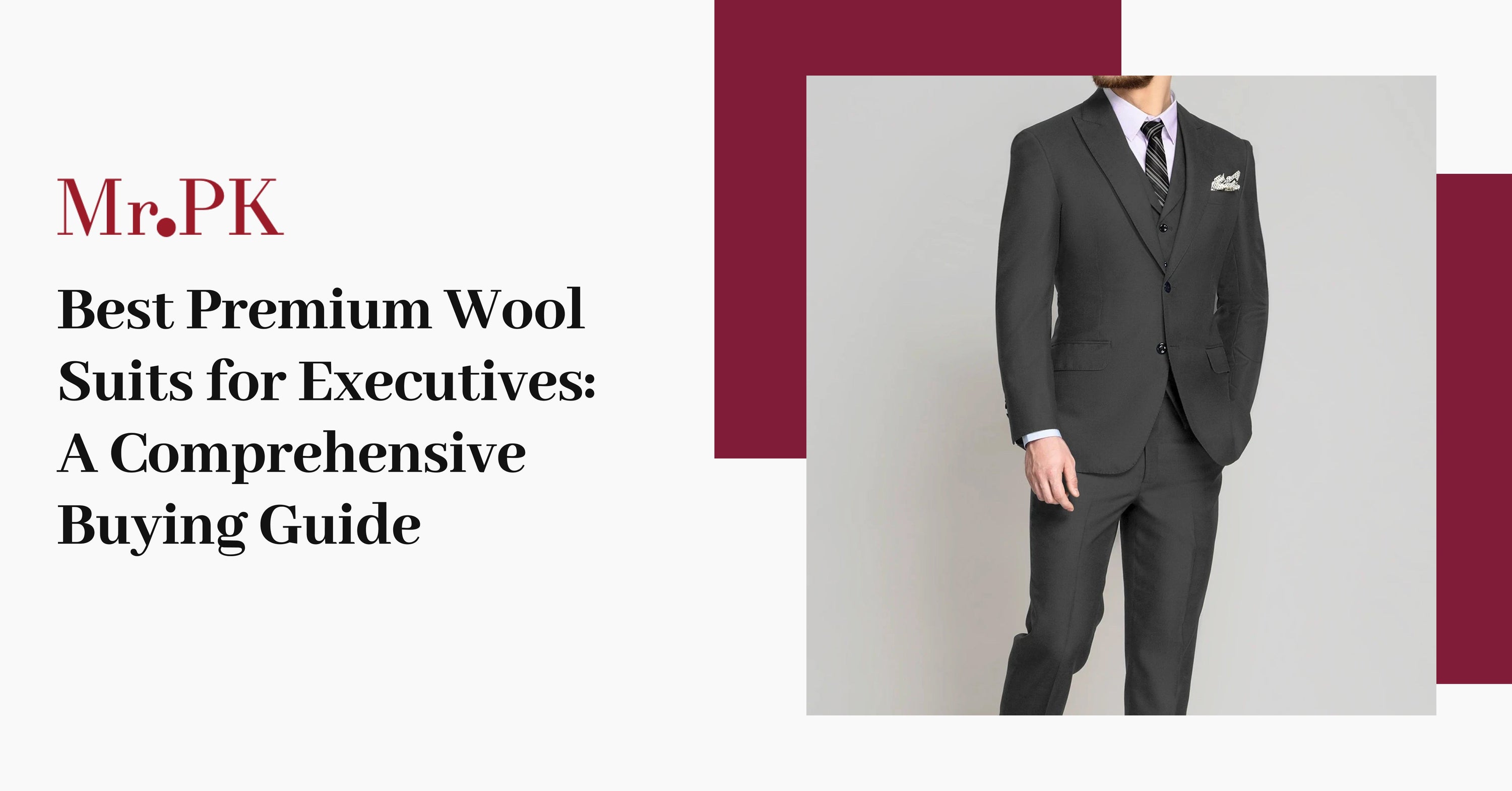 Best Premium Wool Suits for Executives: A Comprehensive Buying Guide ...