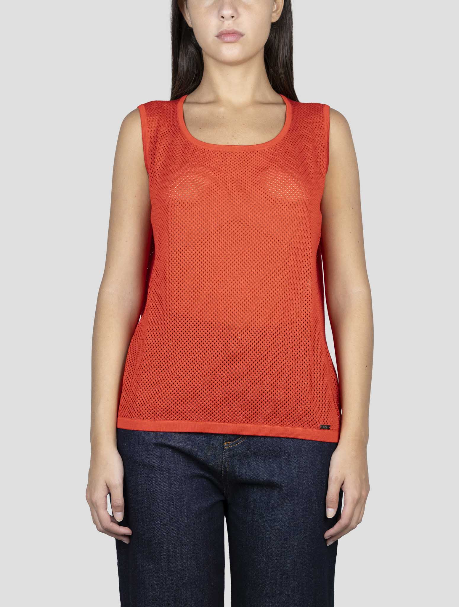 Kiton Red Silk Tank Top - 100% Premium Italian Handmade – Mr Porkamo